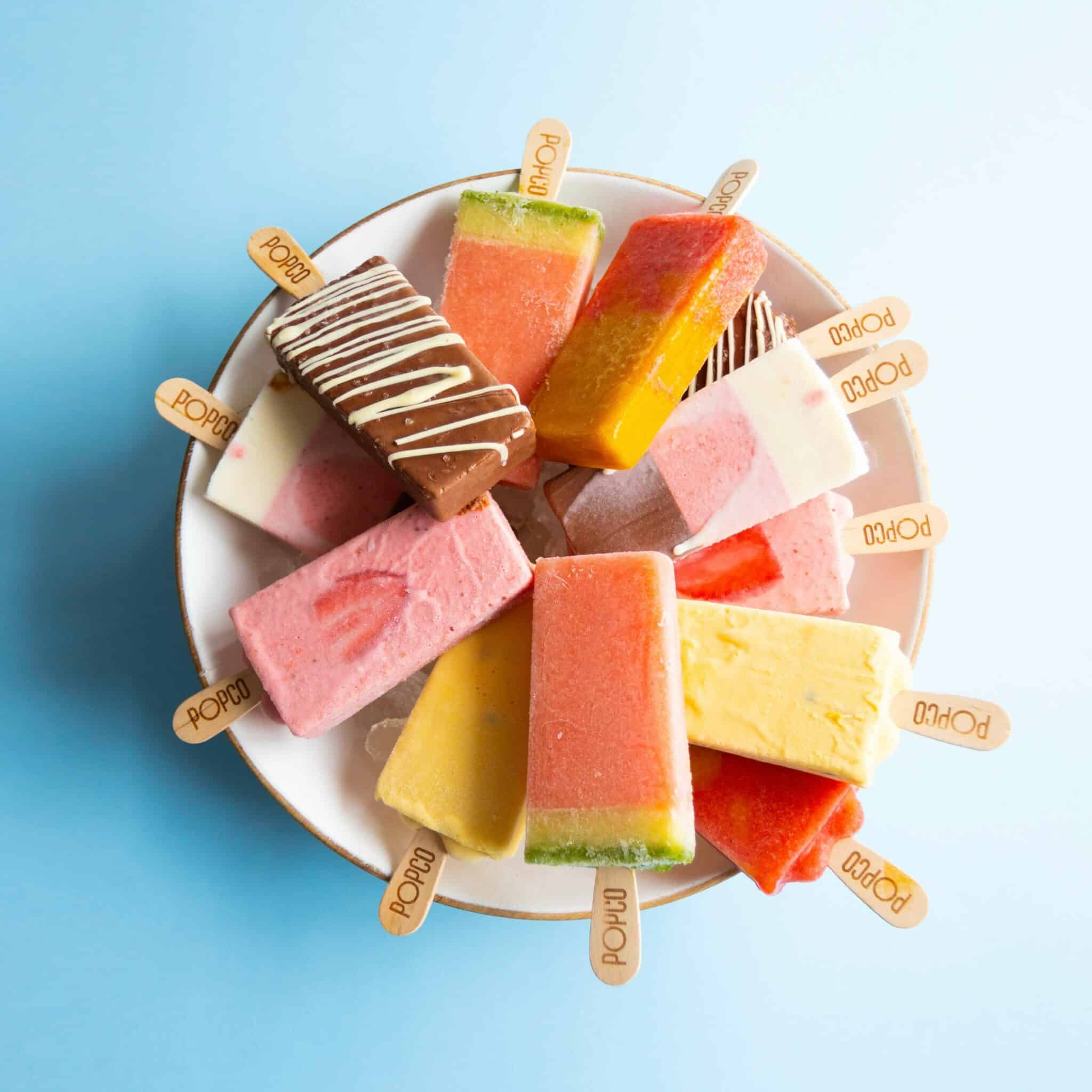 Order Now - POPCO Ice cream and sorbet popsicles
